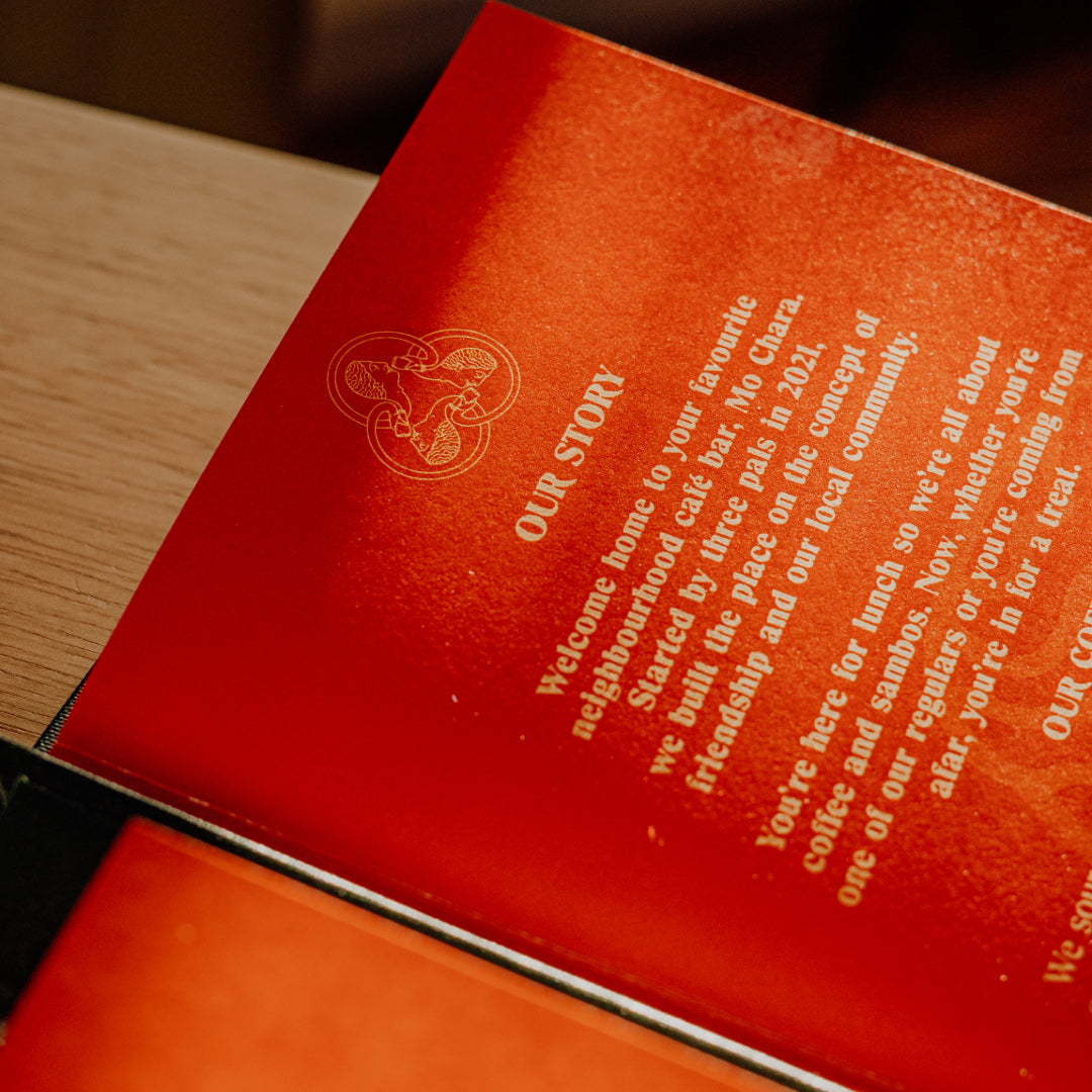 menu – mo chara